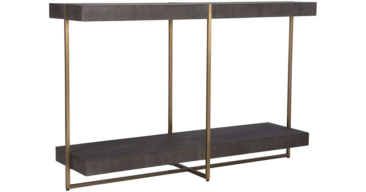 Uttermost 22972 Taja 48" Wide MDF and Stainless Steel Table | Build.com