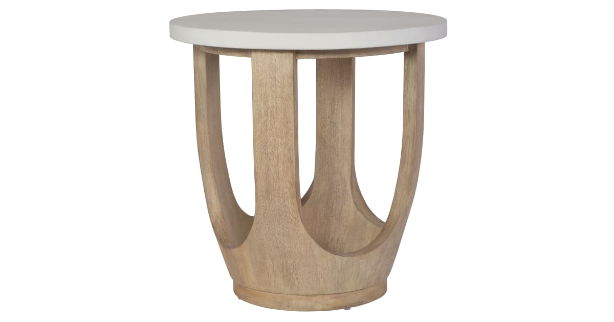 Uttermost 22977 Tatli 24" Wide Bentwood Accent Table | Ferguson Home