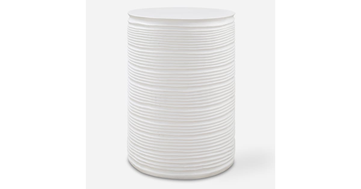 Uttermost 24117 Borderline 13" Wide Resin Accent Table | Ferguson Home