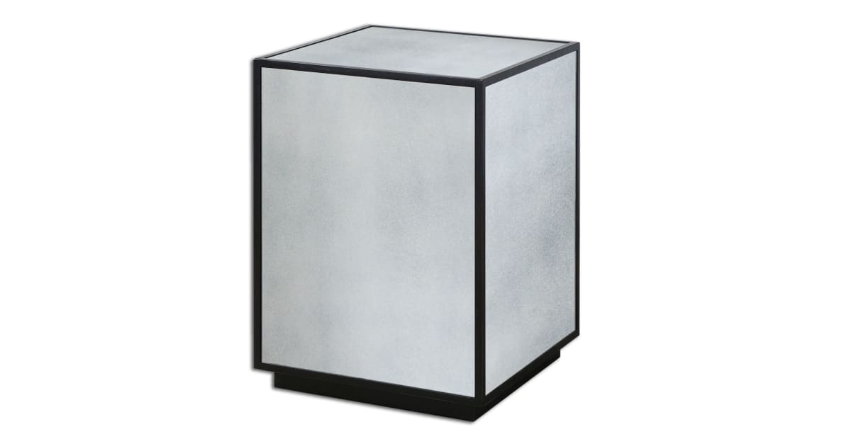 Uttermost 24383 Matty Modern Mirrored Side Table | Ferguson Home