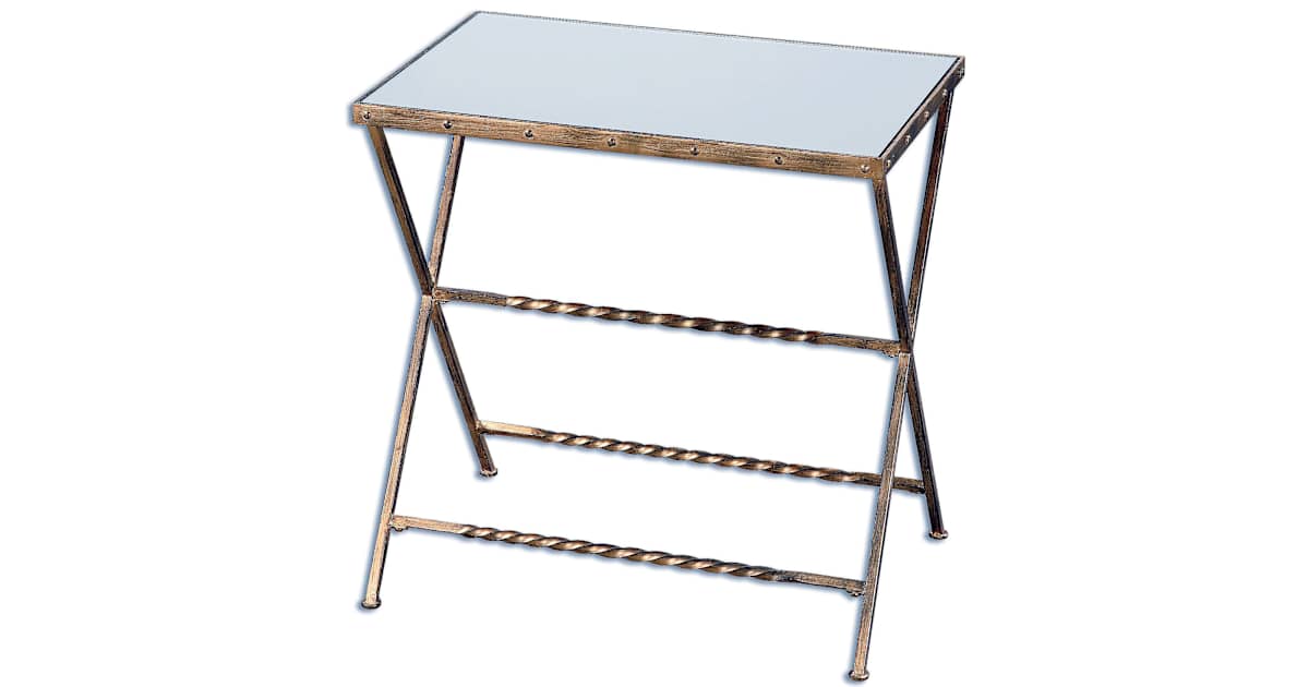 Uttermost 24474 Azlyn 24" x 24" Accent Table | Ferguson Home