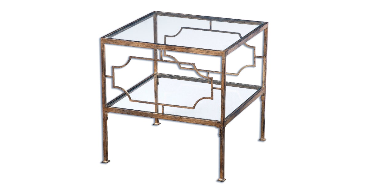 Uttermost 24477 Genell 20" x 19" Accent Table | Ferguson Home
