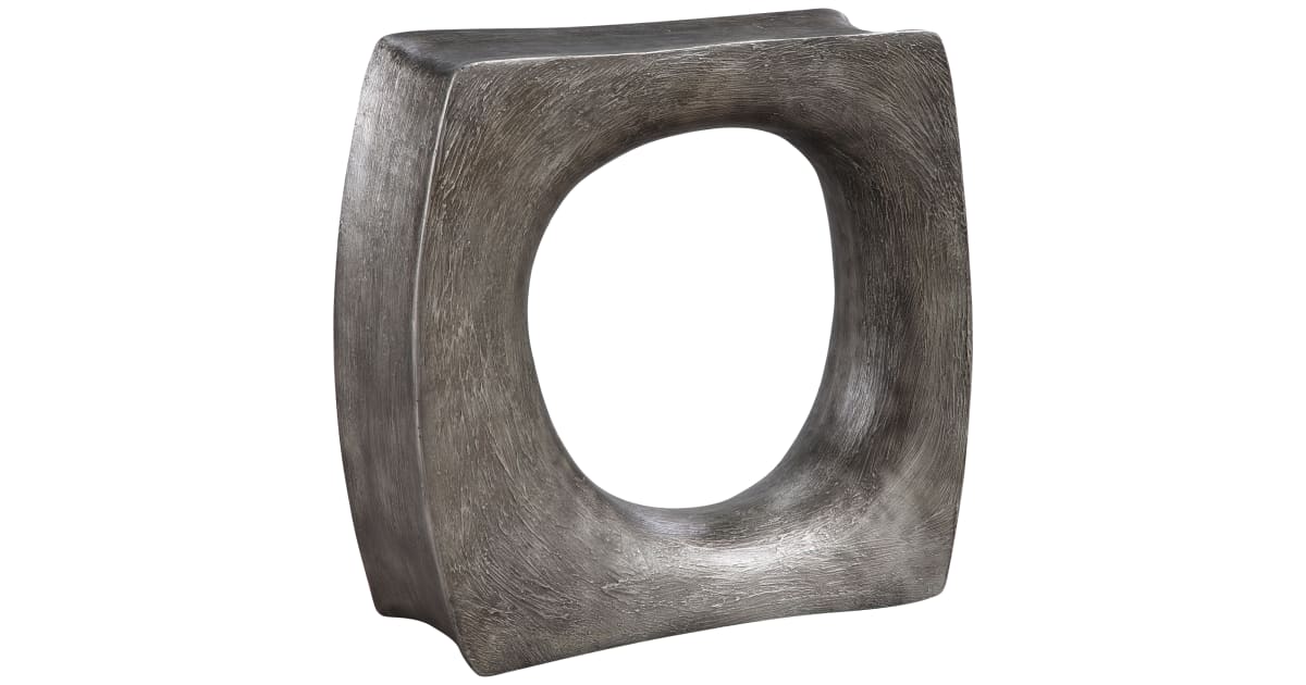 Uttermost 24940 Valira 24" Wide Resin Side Table | Ferguson Home