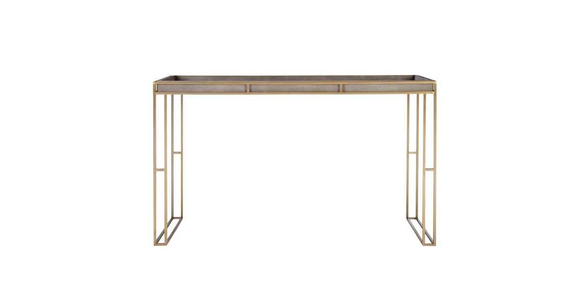 Uttermost 25377 Cardew 54" Long Steel Console Table | Ferguson Home