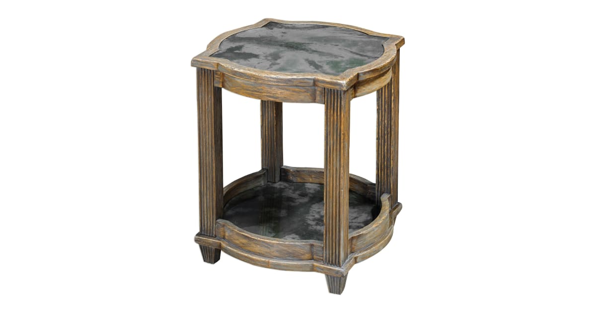 Uttermost 25776 Olani 20 Inch Wide Wood End Table | Ferguson Home