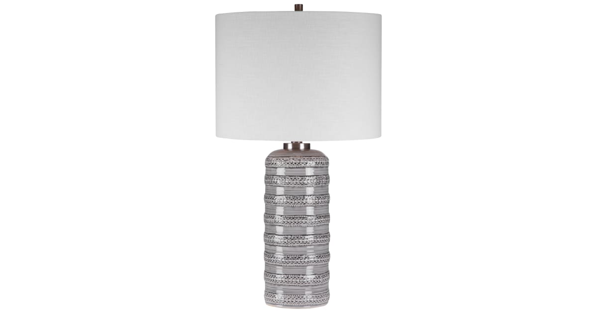 Uttermost 28354-1 Alenon 28" Tall Buffet Table Lamp | Ferguson Home