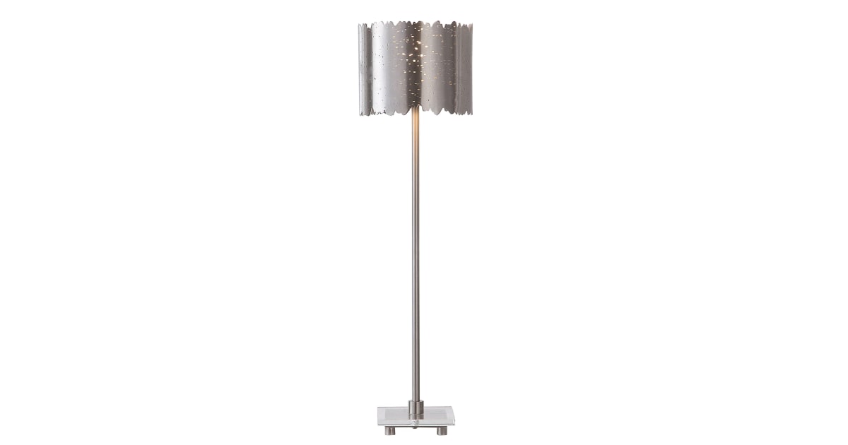 Uttermost 29738-1 Baradla 33" Tall Buffet Floor Lamp | Ferguson Home