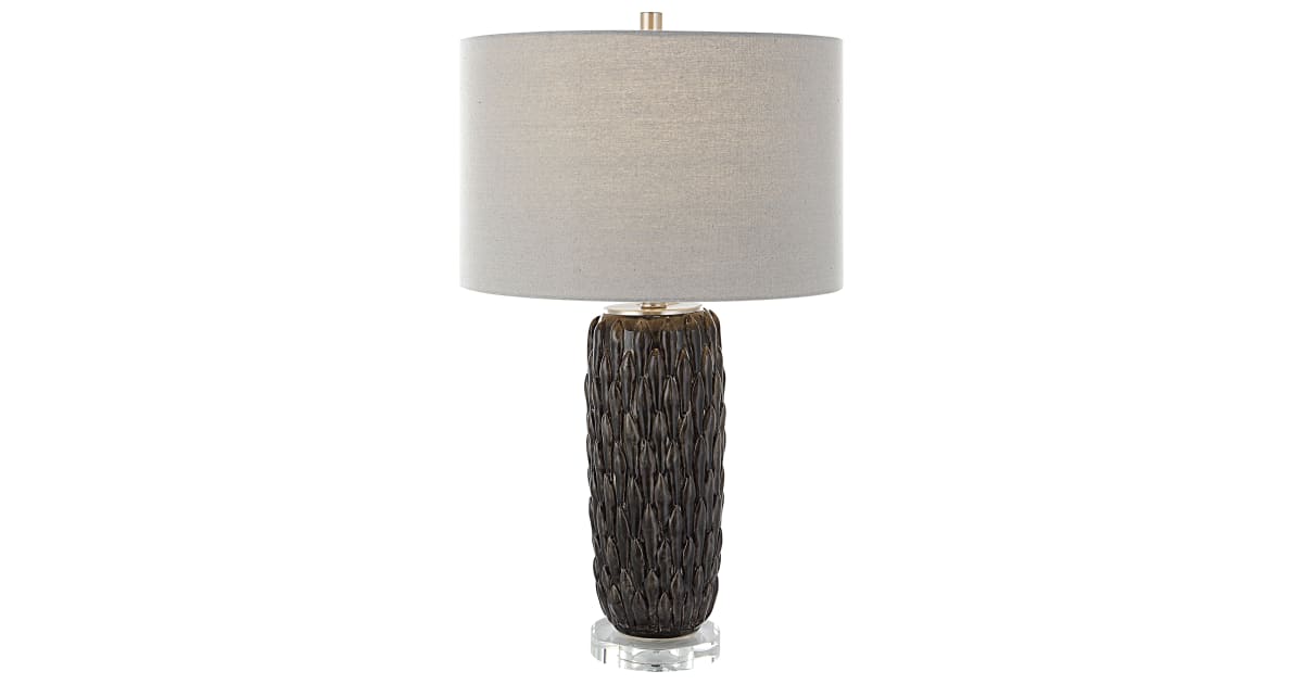 Uttermost 30003-1 Nettle 27" Tall Ceramic Table Lamp | Build.com