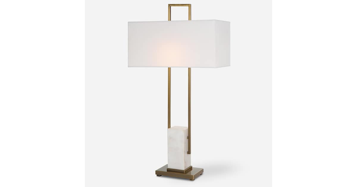 Uttermost 30160 Column 35" Tall Buffet Table Lamp | Ferguson Home