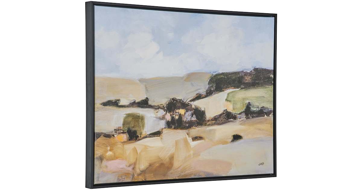 Uttermost 32334 Desert Moment 32" x 42" Framed Landscapes Painting ...