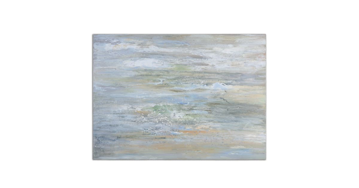 Uttermost 34394 Misty Morning Abstract Hand Painted Art | Build.com