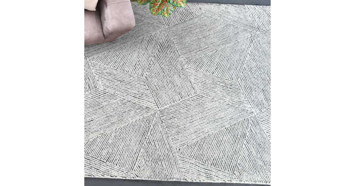 Uttermost 73093-9 Paonia 9' x 12' Wool Geometric Indoor Rectangular ...