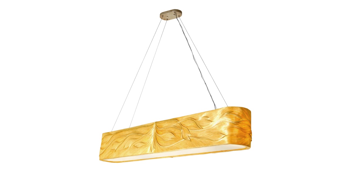 Varaluz 204N08 8 Light 60.25" Wide Sustainable Flair Linear Pendant ...