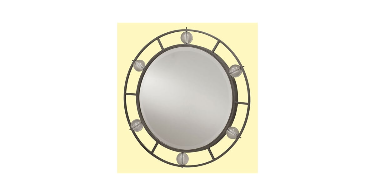 Varaluz 127A01 Contemporary 32" Round Mirror from the Envy Collection ...