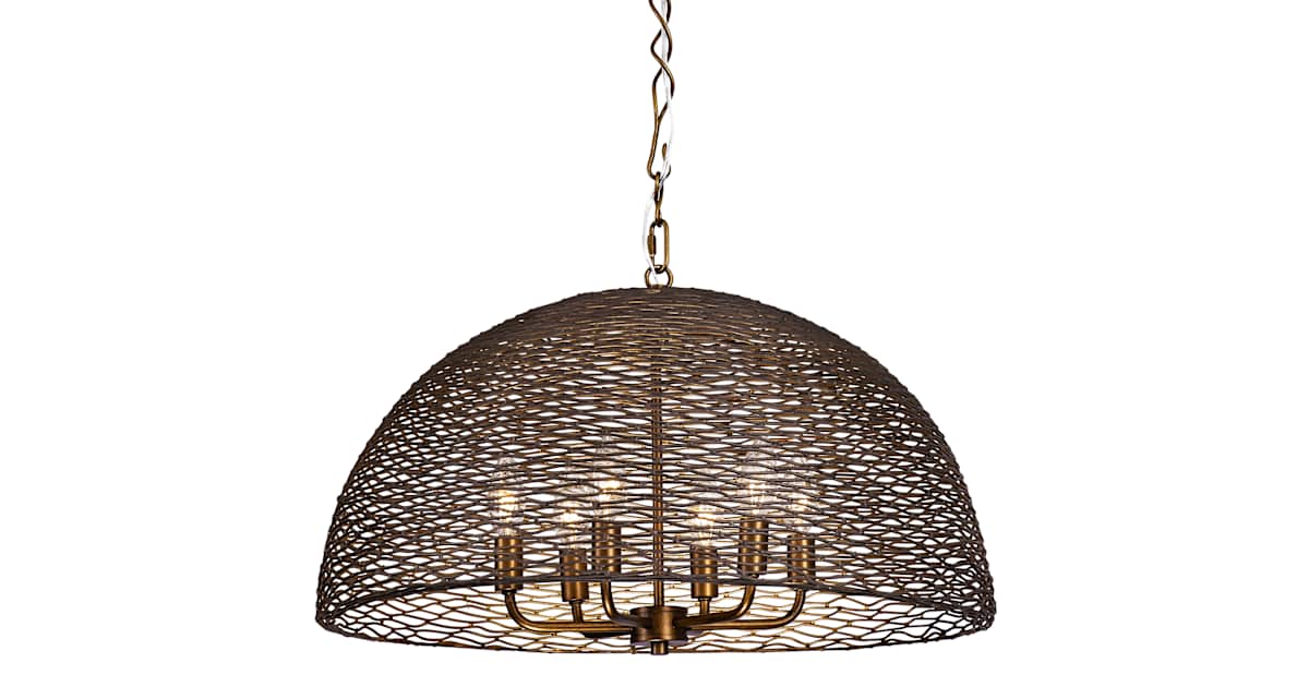Varaluz 247C06HO Flow 6 Light Single Light Source 24" Wide Single Tier ...