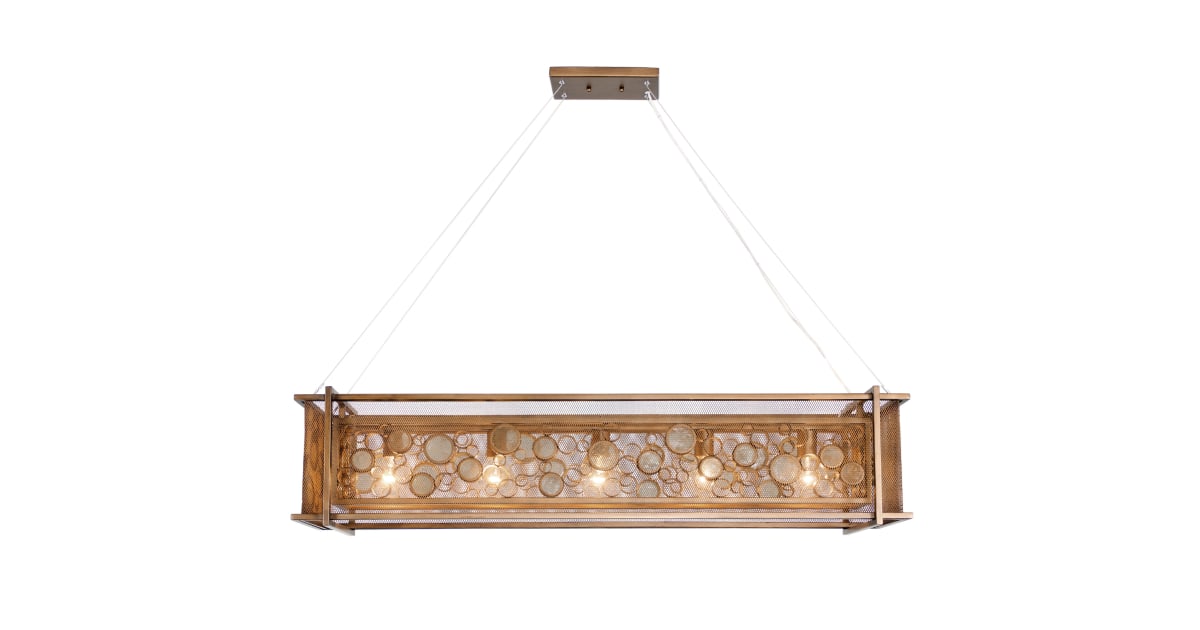 Varaluz 265N05HO Fascination 5 Light Single Light Source 48" Wide ...