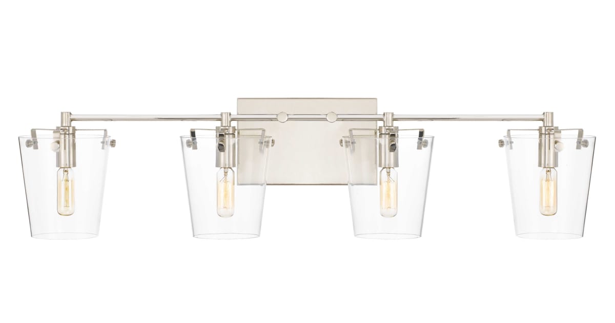 Varaluz 351B04BLPN Arlo 4 Light 32" Wide Vanity Light | Ferguson Home