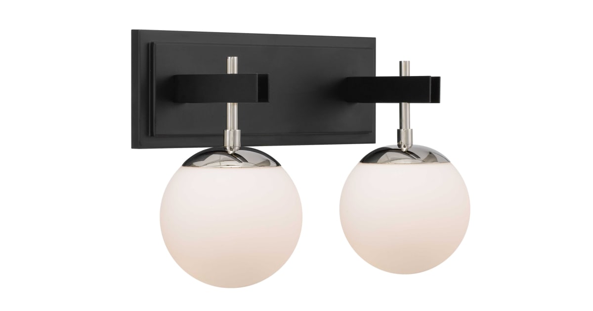 Varaluz 352B02BLPN Allie 2 Light 16" Wide Vanity Light | Ferguson Home