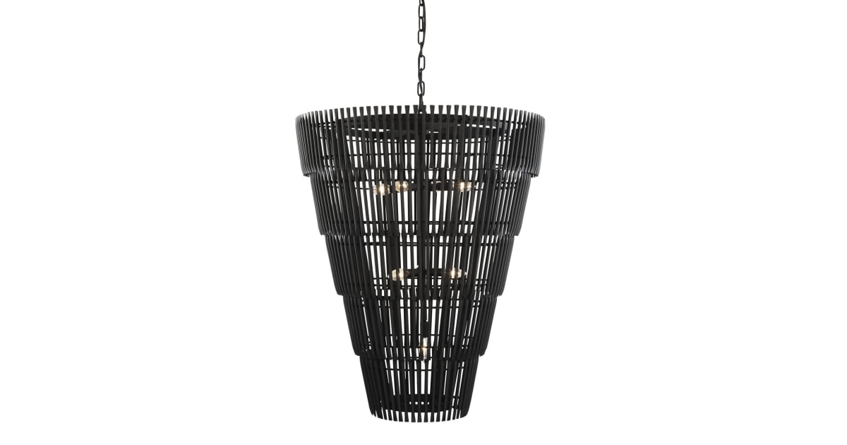 Varaluz 355P08CB Apollo 8 Light 30" Wide Pendant | Ferguson Home