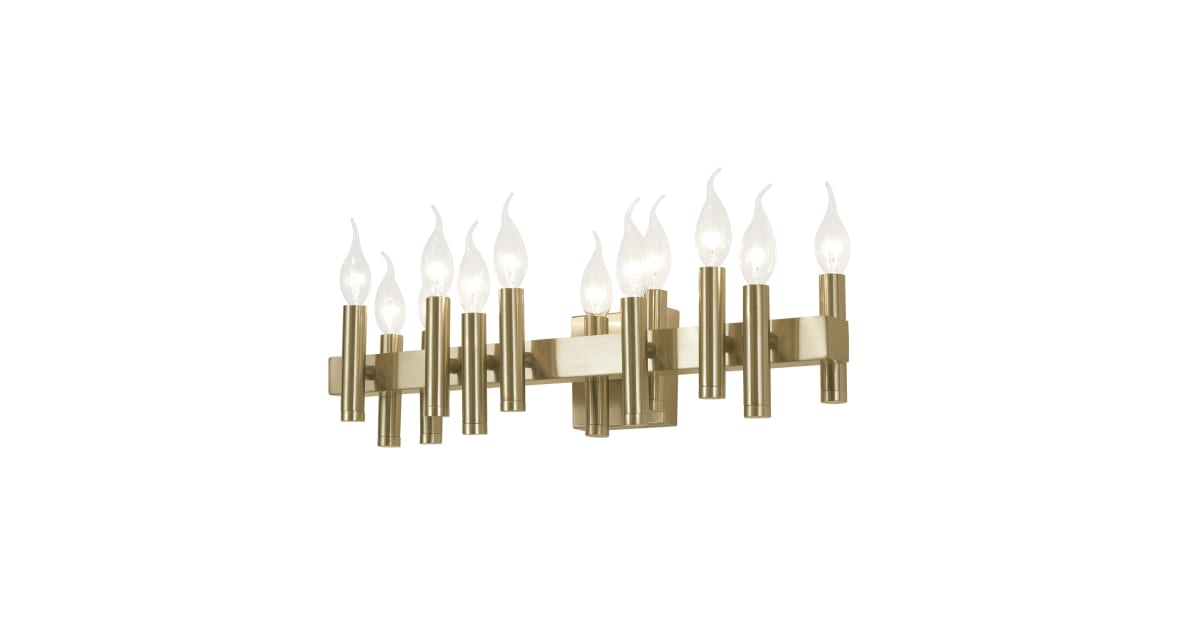Varaluz 357B12BB Collette 12 Light 24" Wide Vanity Light | Ferguson Home