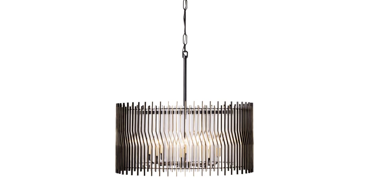 Varaluz 393P08MBFG Park Row 8 Light 32" Wide Pendant | Ferguson Home