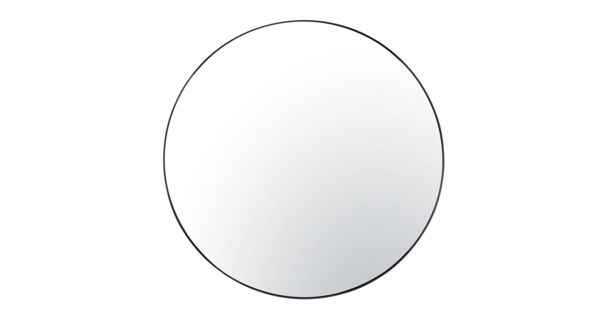 Varaluz 458MI50BL Tablet 50" Diameter Circular Steel Framed Bathroom ...