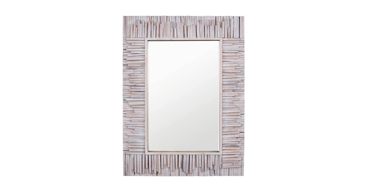 Varaluz 4DMI0127 Nellie 40" x 30" Wood Framed Accent Mirror | Ferguson Home