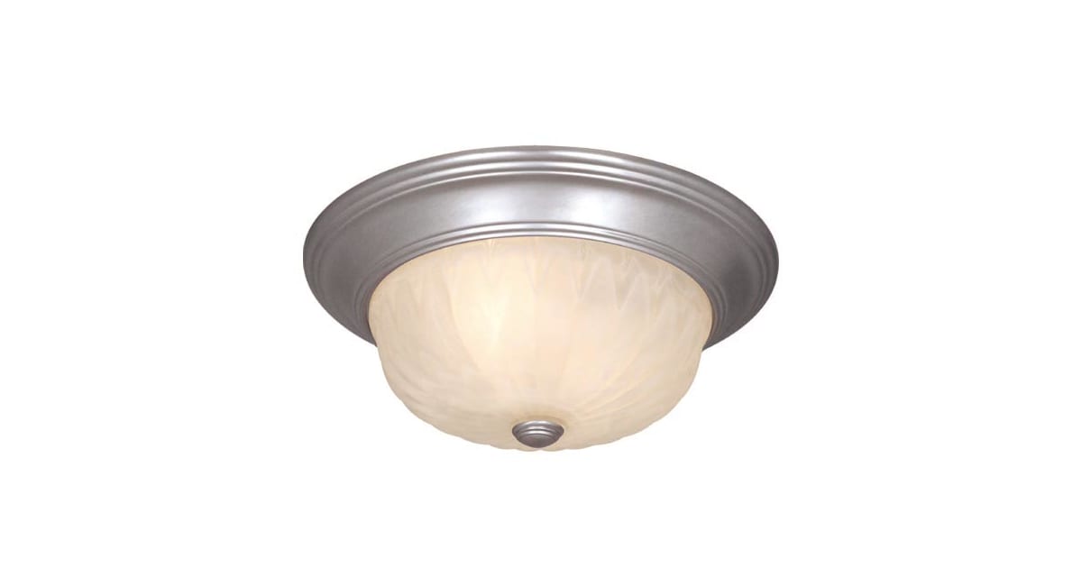Vaxcel Lighting CC25615BN Three Light Down Lighting Flush Mount Ceiling ...