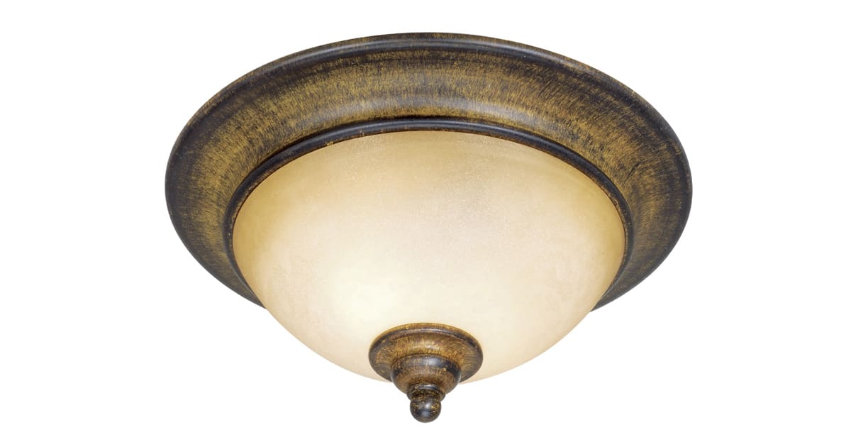 Vaxcel Lighting CC35913AW Avalon 2 Light Flush Mount Indoor Ceiling ...