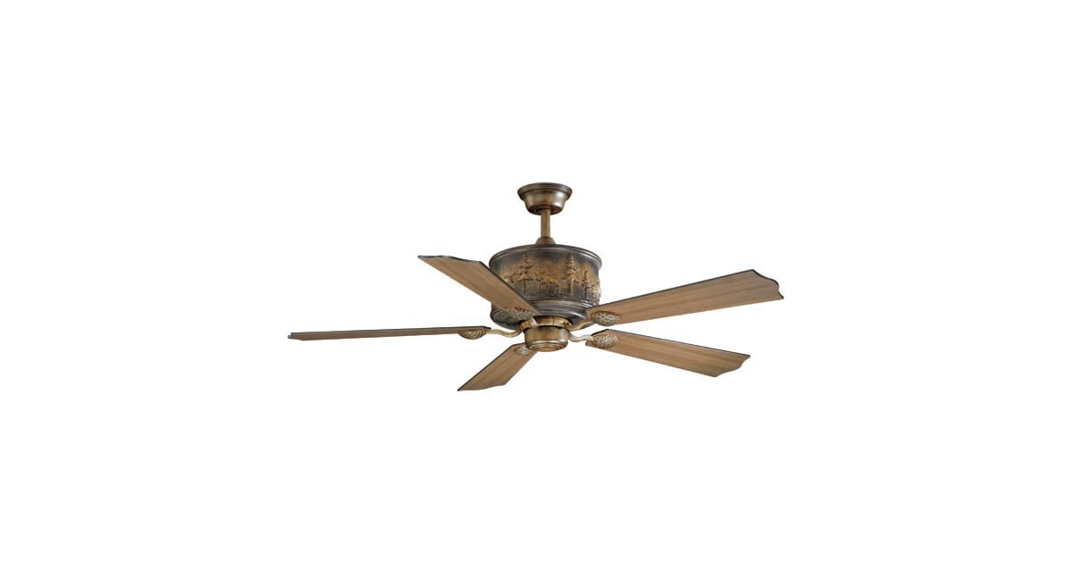 Vaxcel Lighting FN56306AW Five Blade Indoor Ceiling Fan from the ...
