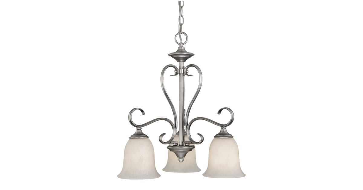 Vaxcel Lighting RV-CHD003AP Riviera Traditional / Classic Three Light ...