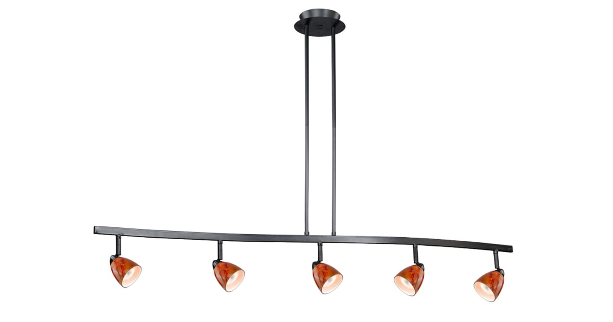 Vaxcel Lighting TP53402DB Spot Light Pendant 5 Light Pendant | Ferguson ...