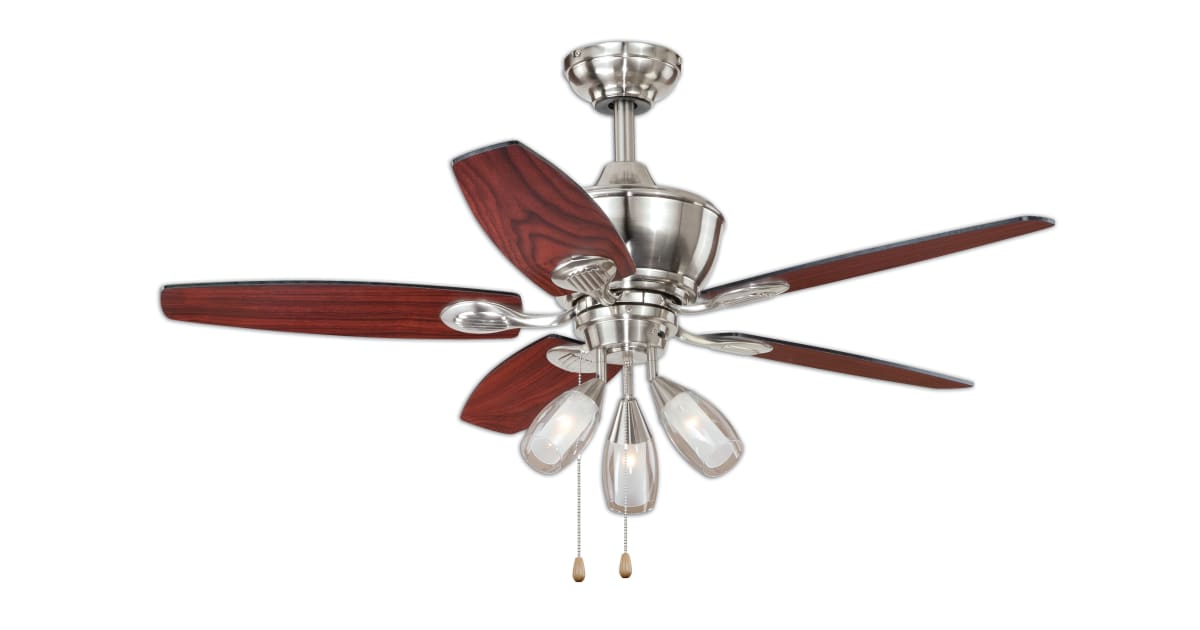 Vaxcel Lighting F0008 Morgan 44" 5 Blade Indoor Ceiling Fan with ...