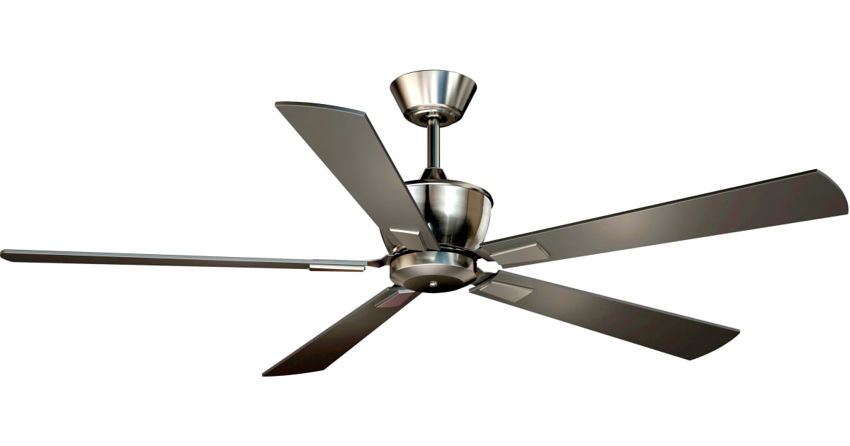 Vaxcel Lighting F0016 Geneva 52" 5 Blade DC Motor Indoor Ceiling Fan ...