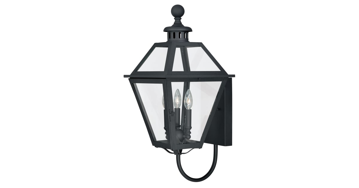 Vaxcel Lighting T0080 Nottingham 3 Light Outdoor Wall Sconce - 13.63 ...