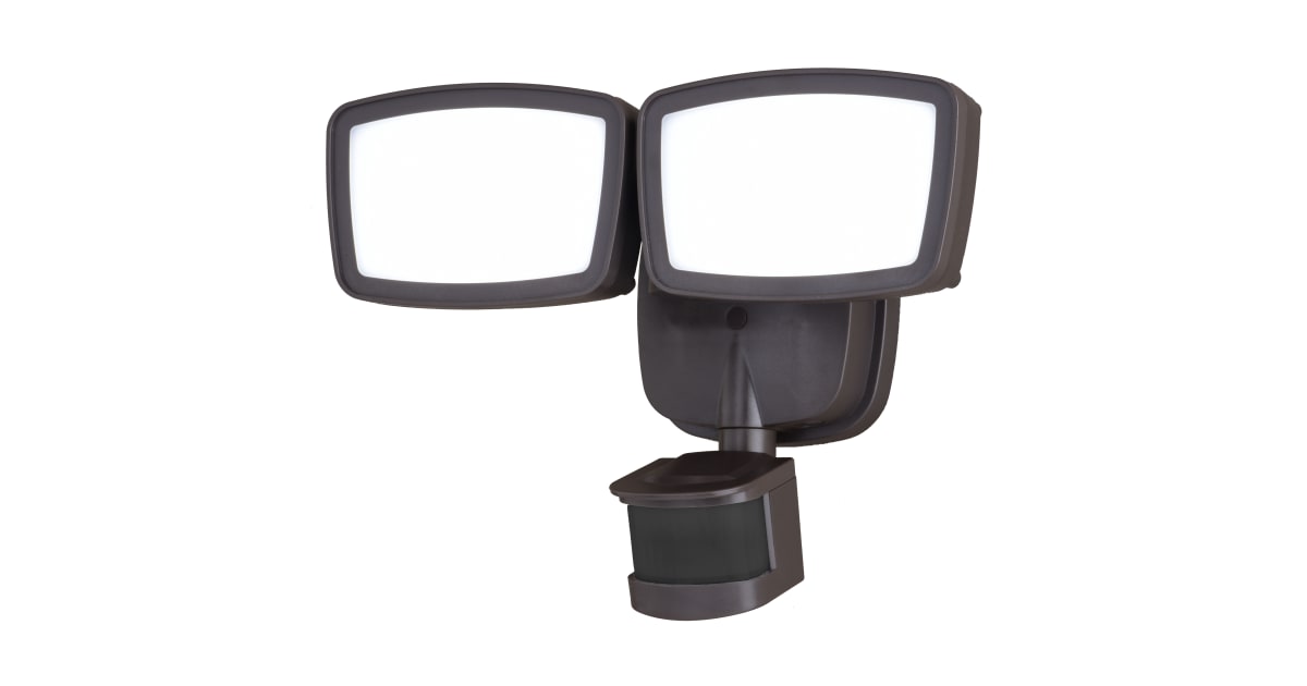 Vaxcel Lighting T0699 Outdoor Security 2 Light 11" Wide Adjustable LED ...