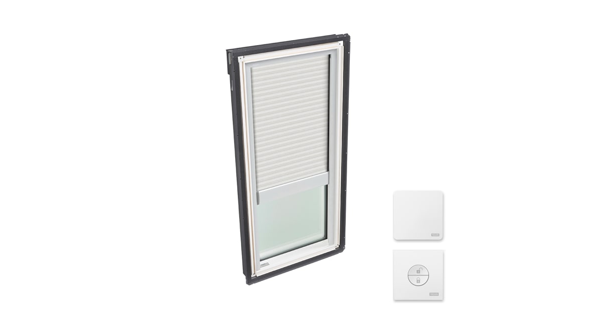 Velux FS C06 2004FS00XW 21 x 45-3/4 Inch Laminated LowE3 Fixed Deck ...