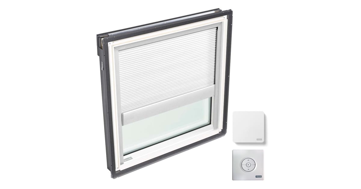 Velux FS C01 2004CS00XW FS 21 x 26-7/8 Inch Laminated LowE3 Fixed Deck ...