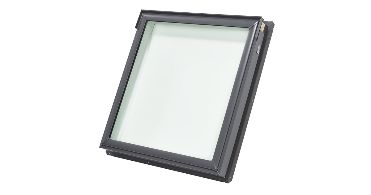 Velux FS C01 2004 21 x 26-7/8 Inch Laminated LowE3 Fixed Deck Mount ...