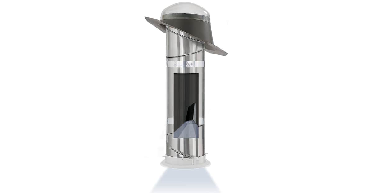 Velux TMR 010 1000SL 10 Inch TMR Sun Tunnel Skylight with Pitched ...