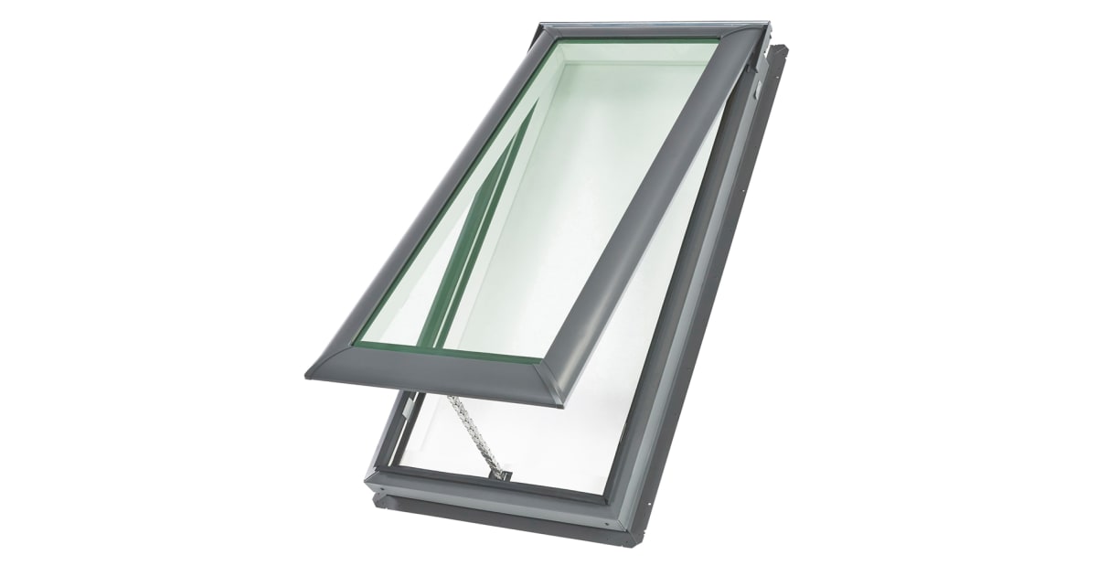 Velux VS C04 2004 21 x 37-7/8 Inch Laminated LowE3 Manual Venting Deck Mount Skylight from the ...