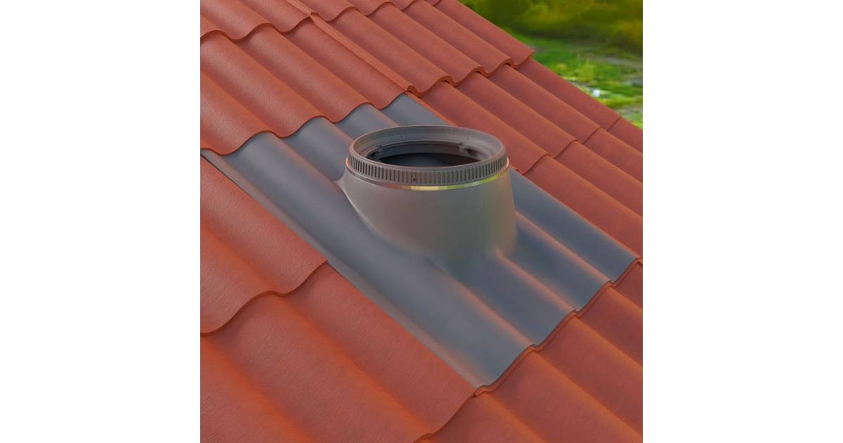 Velux ZTM 010 000050B Size TMR 010 Tile Roof Pitched Flashing for 10 ...