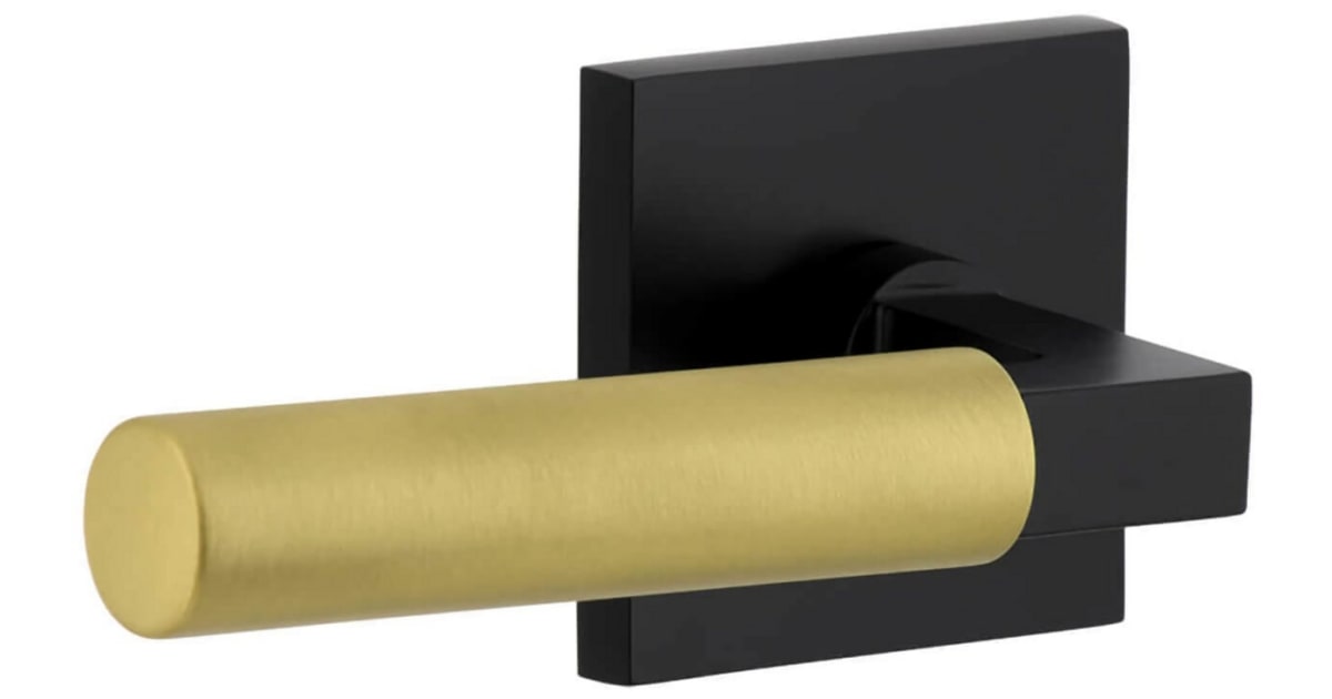 Viaggio 603007 Split Finish Left Handed Solid Brass Privacy Door Lever ...