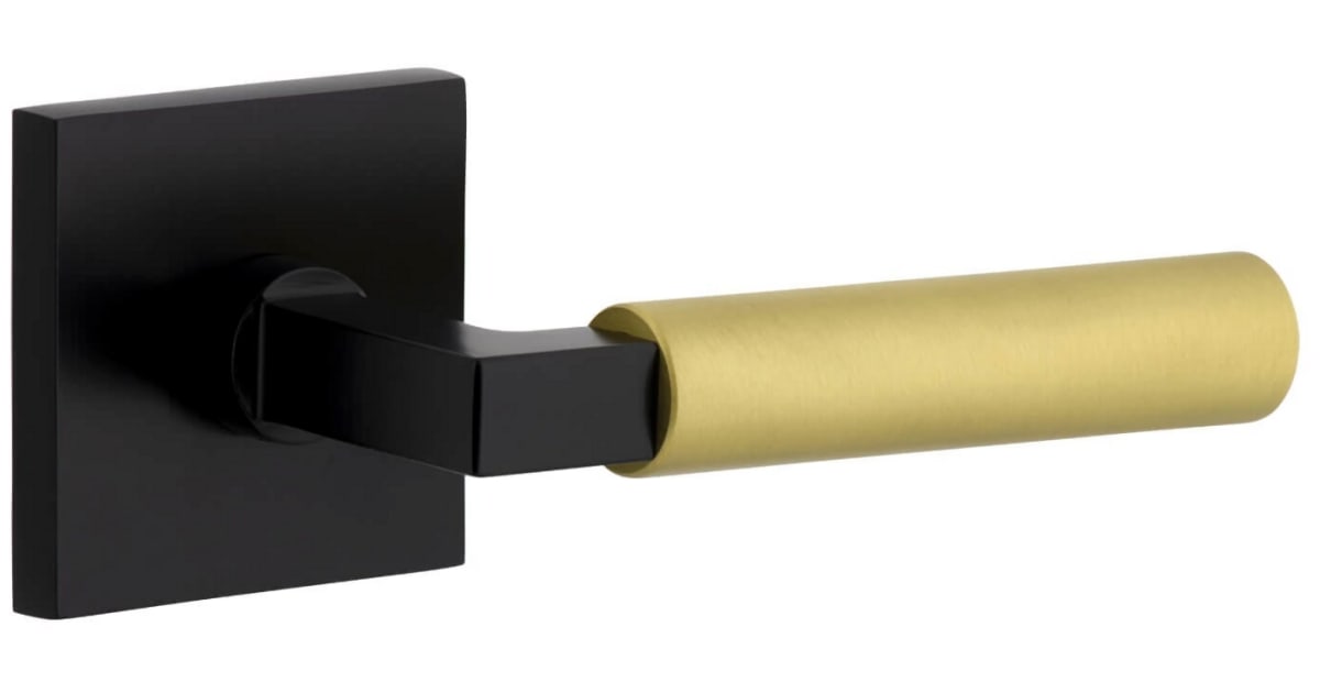Viaggio 603055 Split Finish Right Handed Solid Brass Privacy Door Lever ...