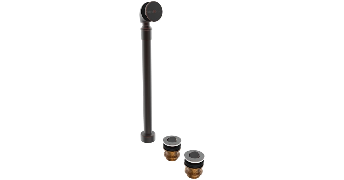 Victoria and Albert K-52-ORB 1-1/2" Cabrits Tub Drain Kit for Sub-Floor ...