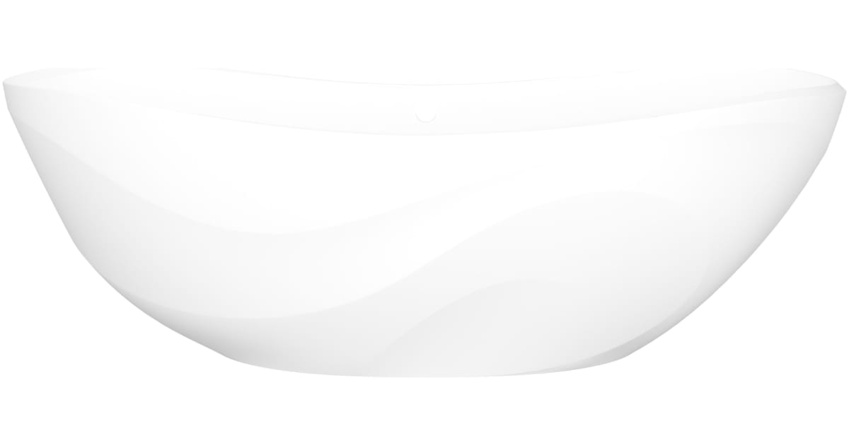 Victoria and Albert SE2M-N-SM-OF Seros 70" Free Standing Natural Stone ...