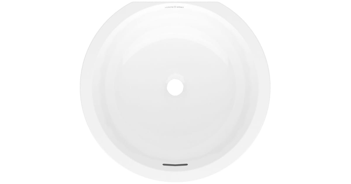 Victoria and Albert UB-KAA-48-IO Kaali 18-3/4" Circular Volcanic ...