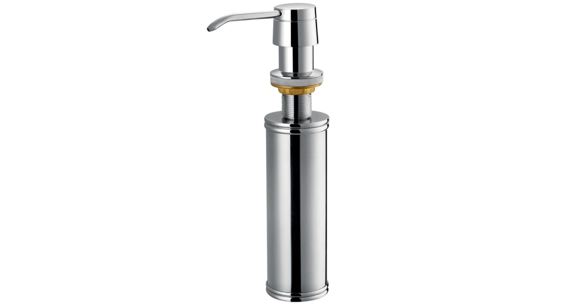 Vigo VG17002CH Solid Brass Self Priming Top Filling Soap | Build.com