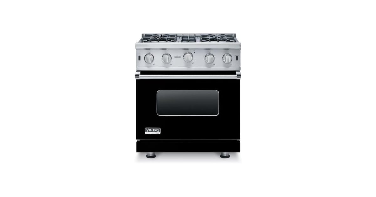 Viking VGIC53014BBK 30 Inch Wide 4.02 Cu. Ft. Free Standing Natural Gas ...