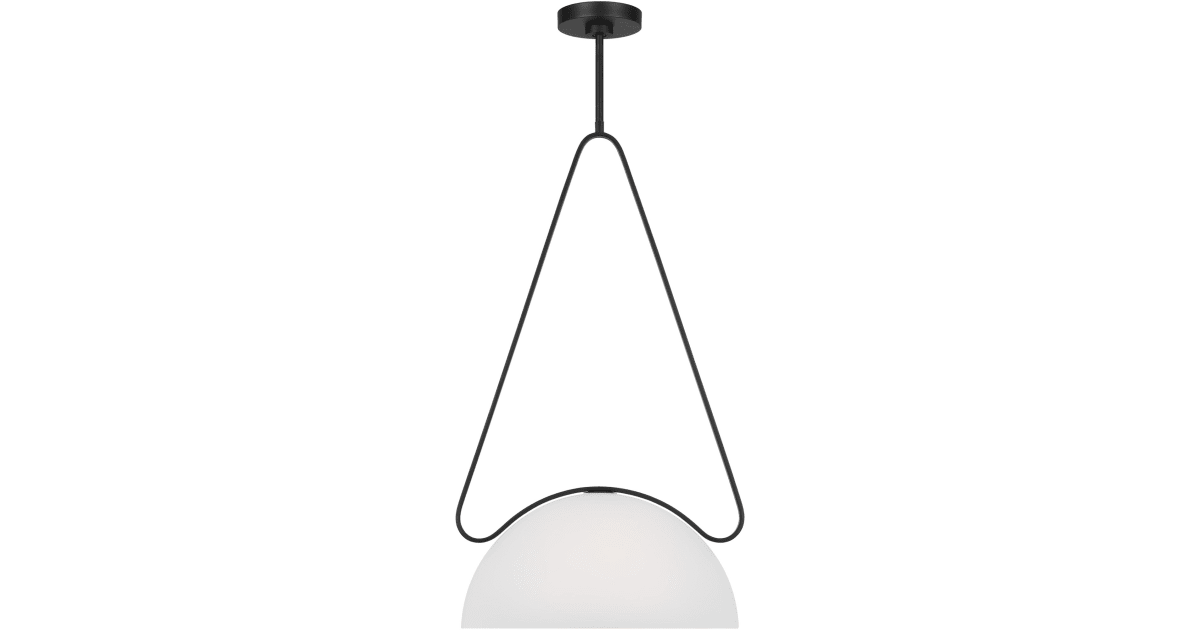 Visual Comfort KP1161MBK Nido 15" Wide Pendant | Ferguson Home